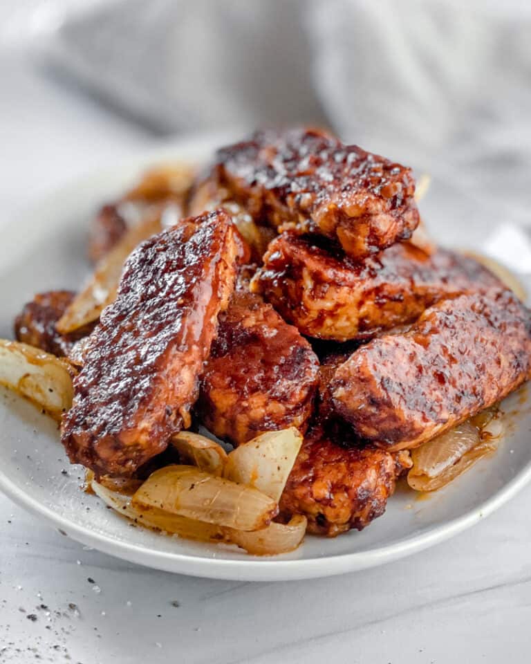 BBQ Tempeh - Plant-Based on a Budget