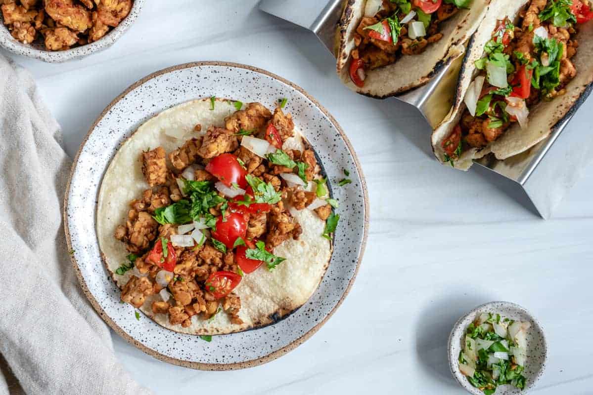 Chipotle Lime Street Style Tacos - Plant-Based on a Budget
