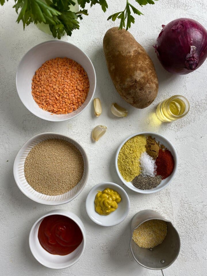 Easy Red Lentil Patties - Plant-Based on a Budget