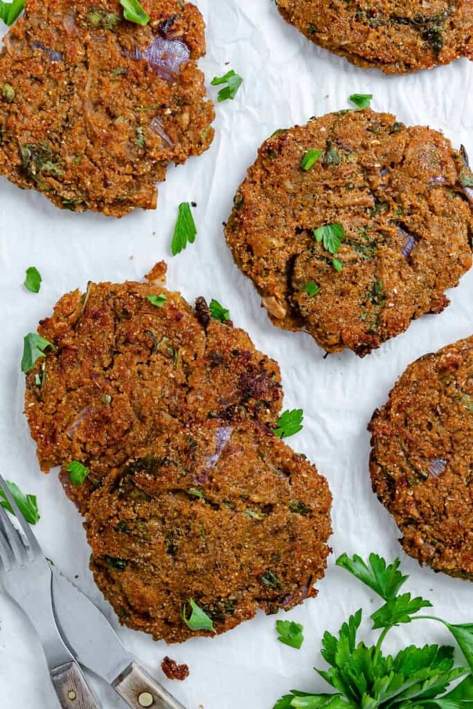 Easy Red Lentil Patties - Plant-Based on a Budget