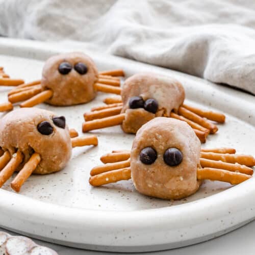 Halloween Peanut Butter Spiders - Plant-Based on a Budget
