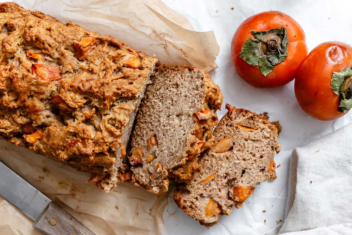 Vegan Persimmon Bread - Plant-Based on a Budget