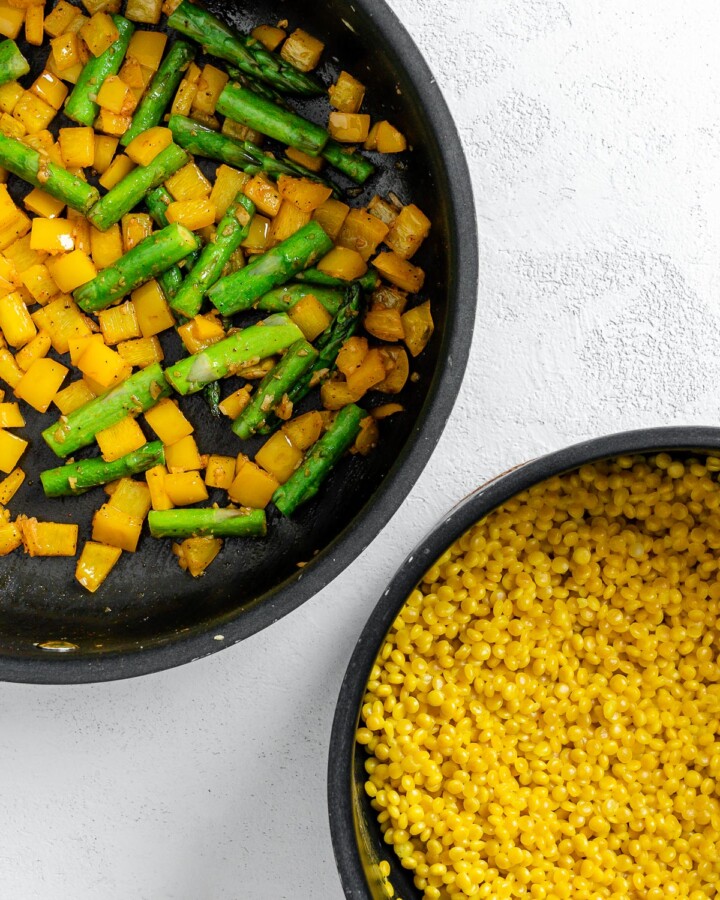 Vegan Couscous with Veggies - Plant-Based on a Budget
