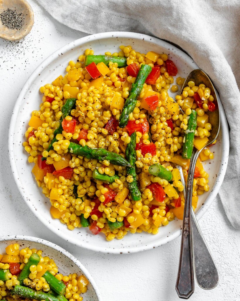Vegan Couscous with Veggies - Plant-Based on a Budget