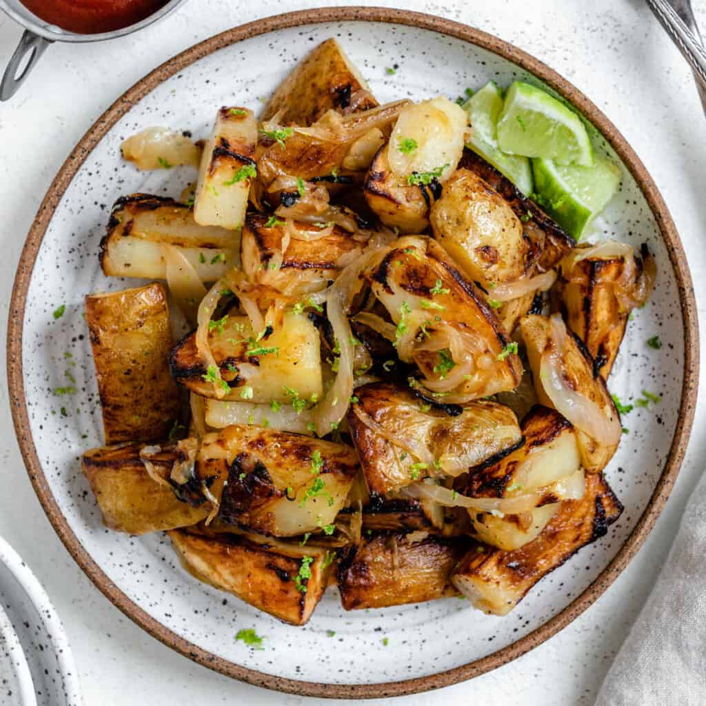 Crispy Home Fries Recipe - Plant-Based on a Budget