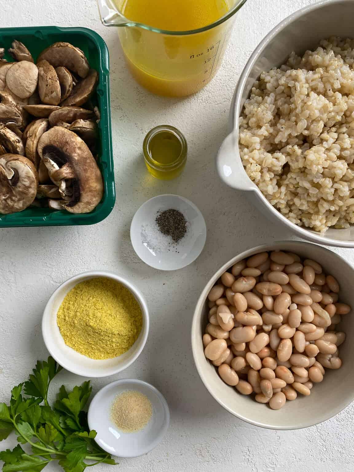 Creamy Brown Rice Risotto - Plant-Based on a Budget
