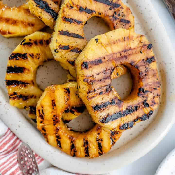 Grilled Pineapples - Plant-Based on a Budget