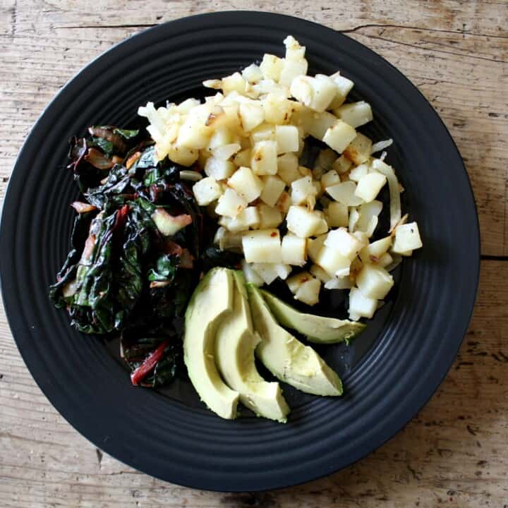 Sauteed Ruby Chard - Plant-Based on a Budget