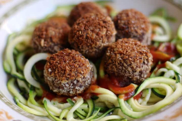 Black Bean "Meatballs" - Plant-Based on a Budget