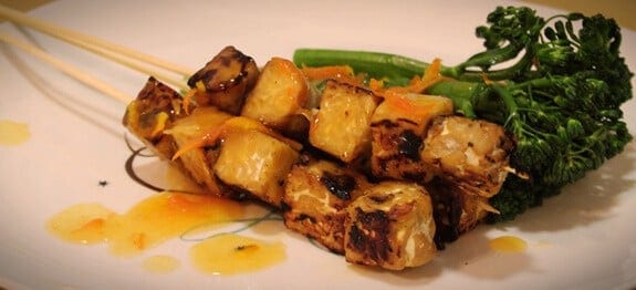 Orange Glazed Tempeh Kabobs - Plant-Based on a Budget