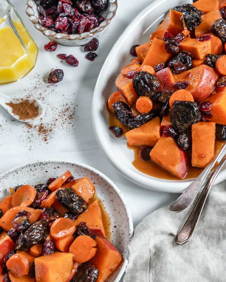 Pressure Cooker Tzimmes - Plant-Based on a Budget