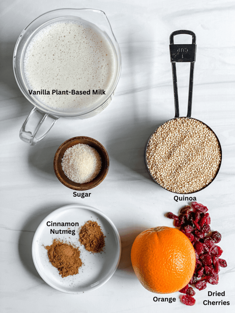 Cinnamon Orange Quinoa Porridge - Plant-Based on a Budget