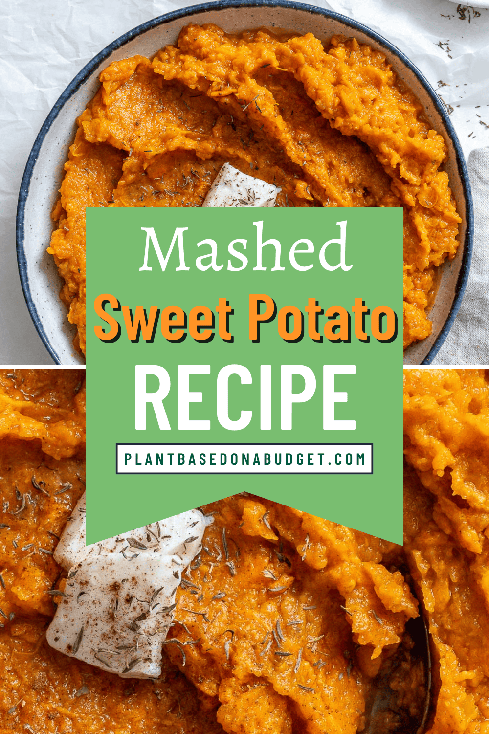 Vegan Mashed Sweet Potatoes - Plant-Based on a Budget