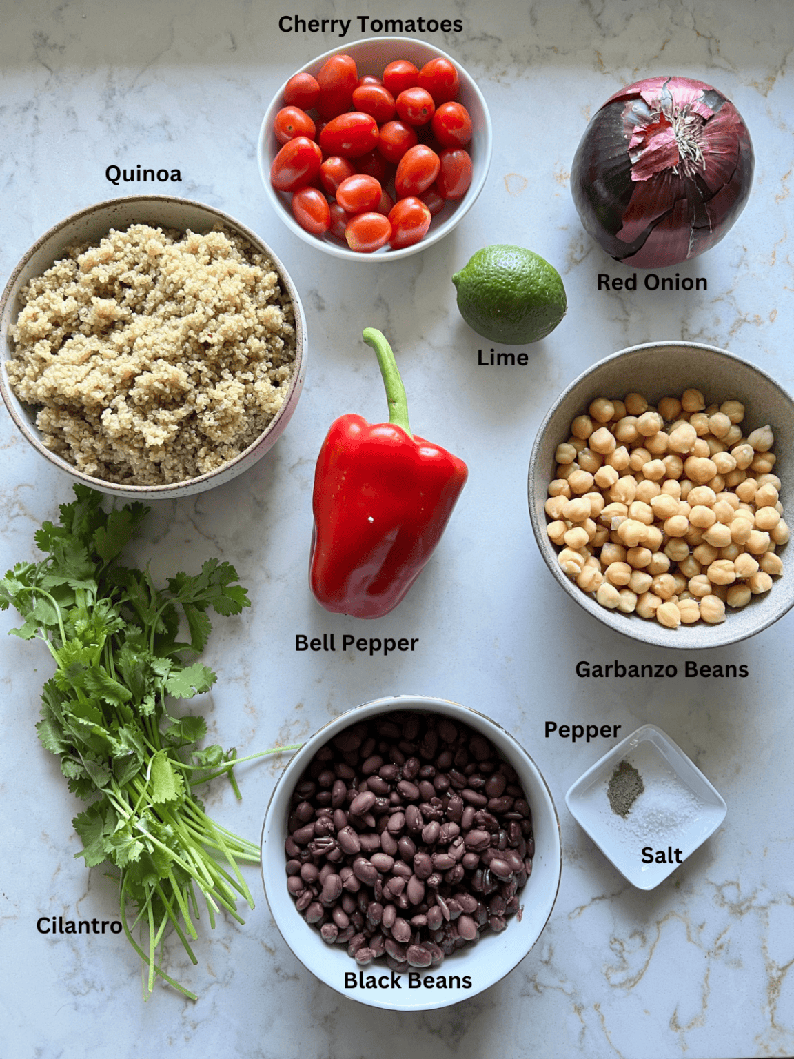 Southwest Quinoa Salad (Vegan| Meal Prep)- Plant-Based on a Budget