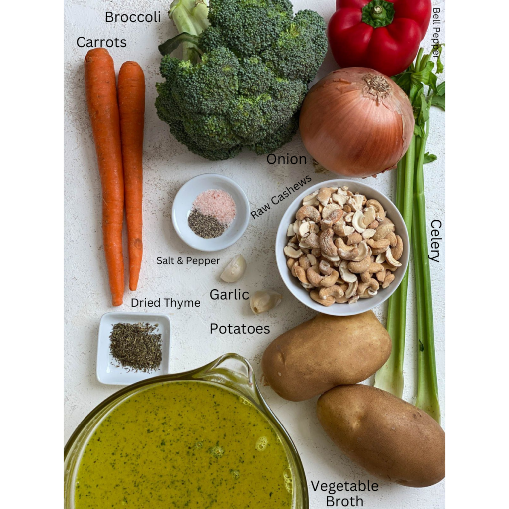 Creamy Vegan Broccoli Soup Plant Based On A Budget