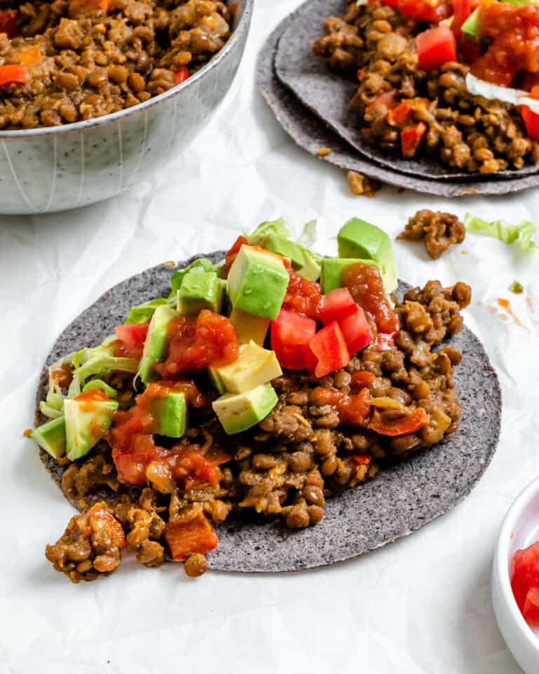 Lentil Tacos - Plant-Based on a Budget