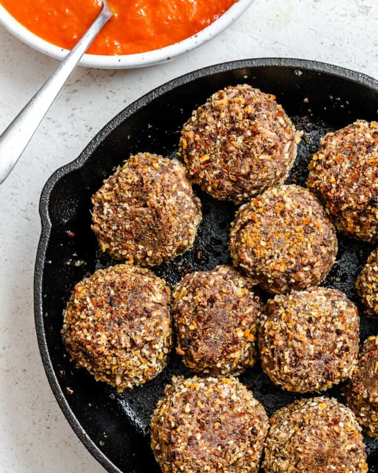 Easy Black Bean Meatballs - Plant-Based on a Budget