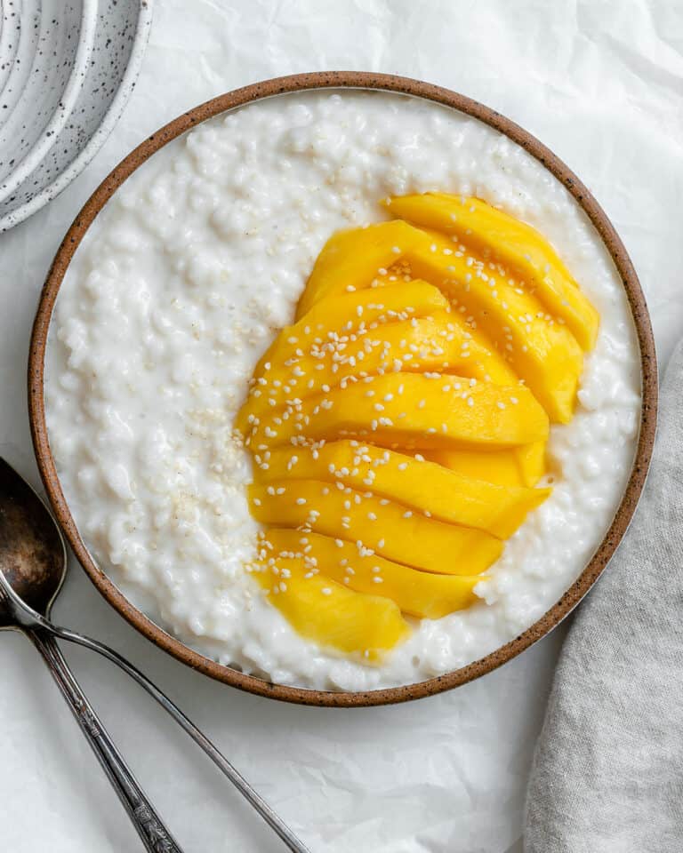 Thai Mango Sticky Rice - Plant-Based on a Budget