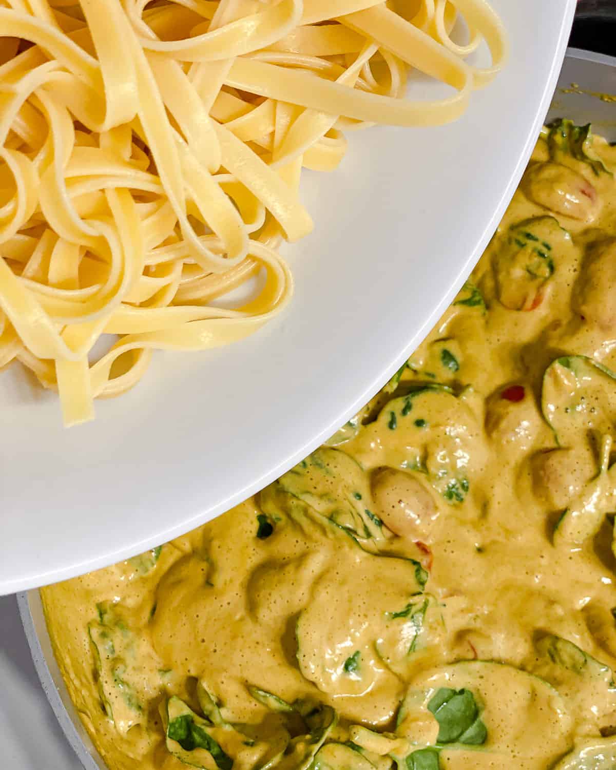 Creamy Curry Pasta (Vegan) - Plant-Based on a Budget