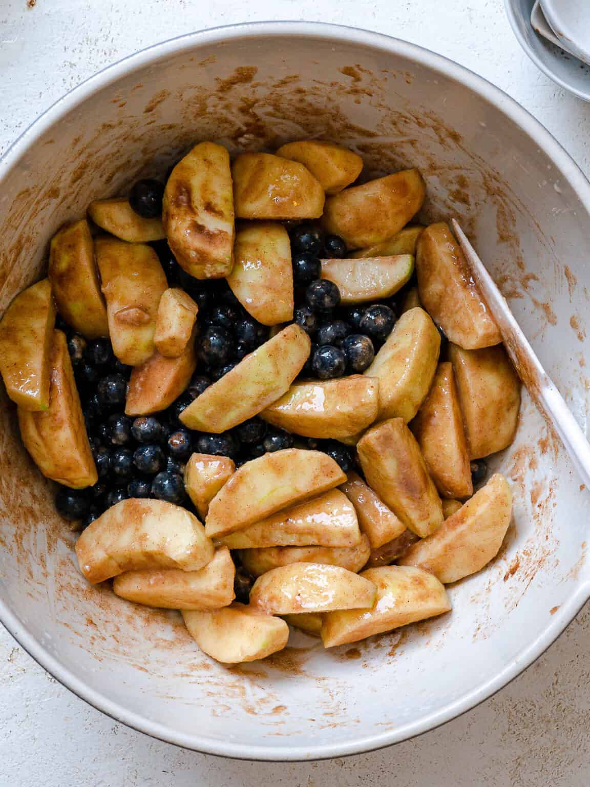 Apple and Blueberry Crumble - Plant-Based on a Budget