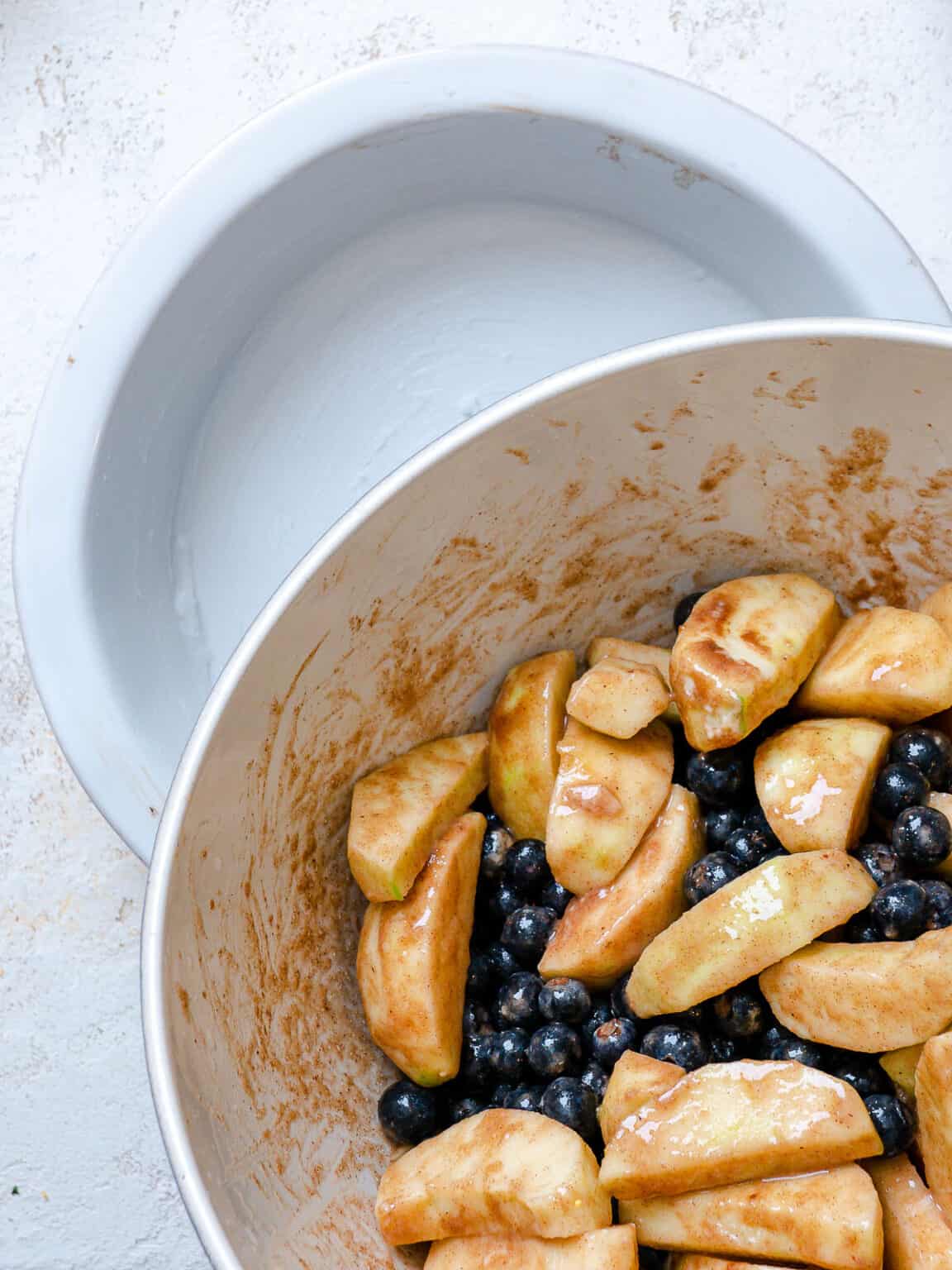 Apple and Blueberry Crumble - Plant-Based on a Budget