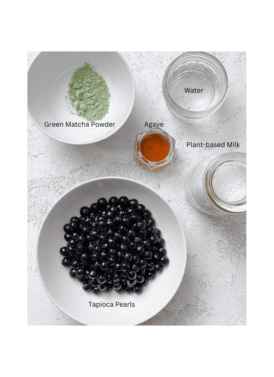 Matcha Boba Tea (Green Milk Tea) - Plant-Based on a Budget