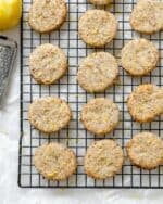 Vegan Lemon Shortbread Cookies - Plant-Based on a Budget