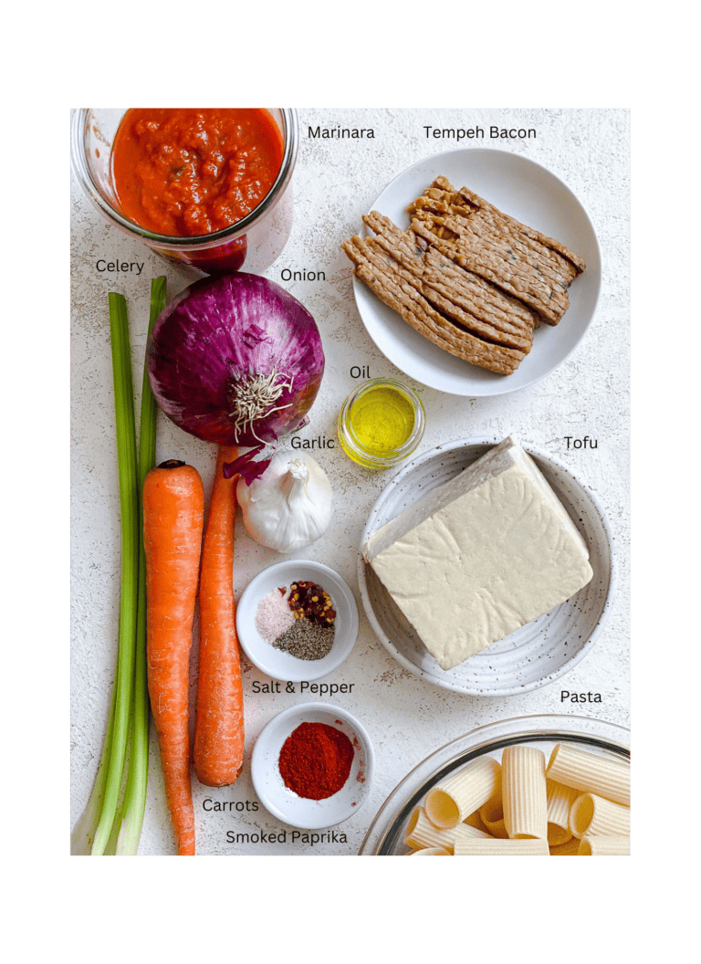 Tofu Bolognese - Plant-Based on a Budget
