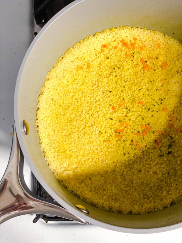 Mediterranean Couscous Salad - Plant-Based on a Budget