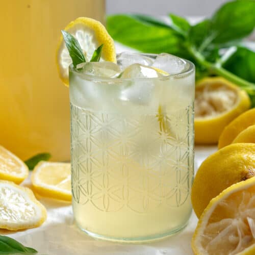 Basil Lemonade [+ Flavor Variations] - Plant-Based on a Budget