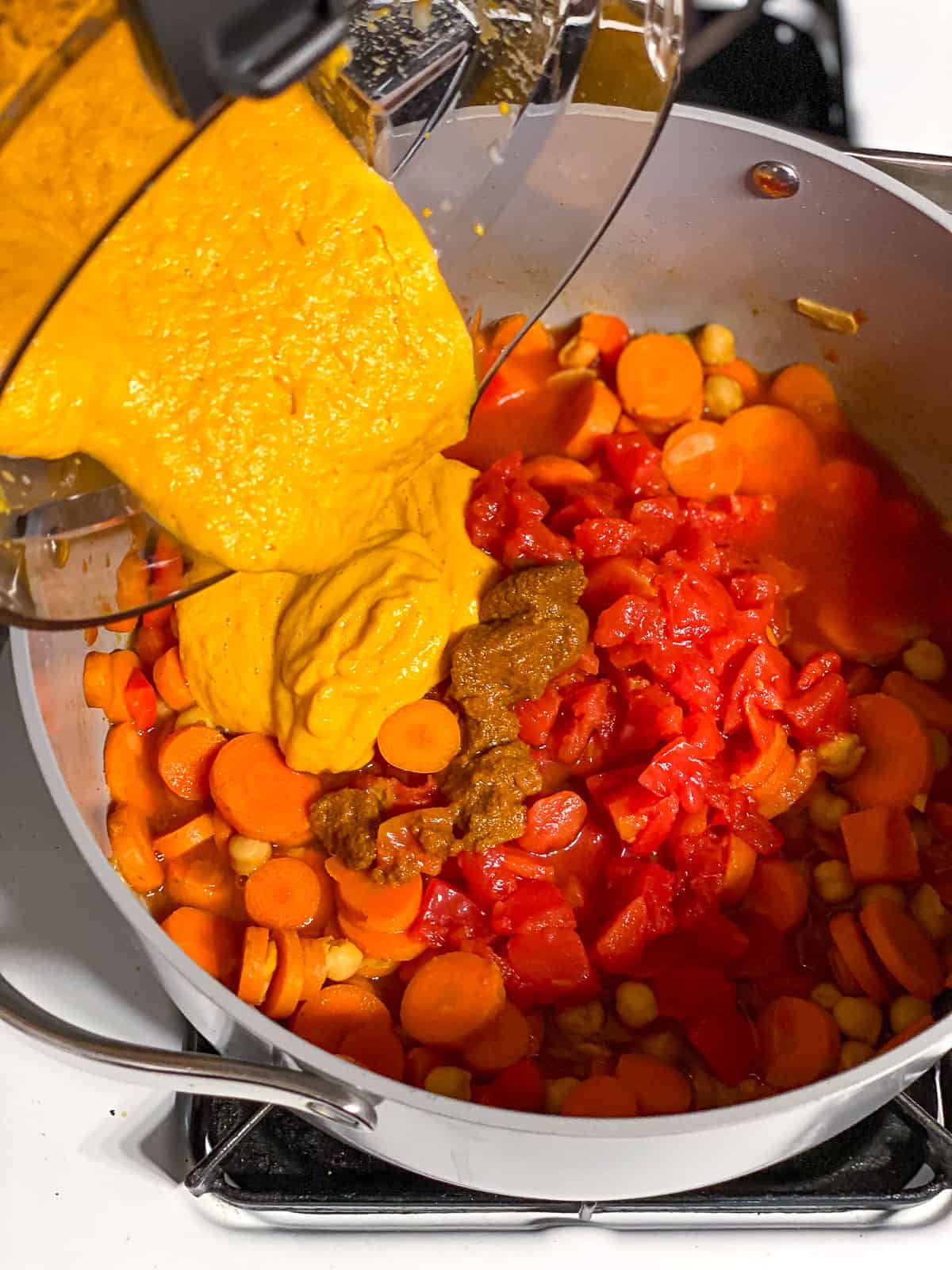 Creamy Chickpea and Carrot Curry - Plant-Based on a Budget
