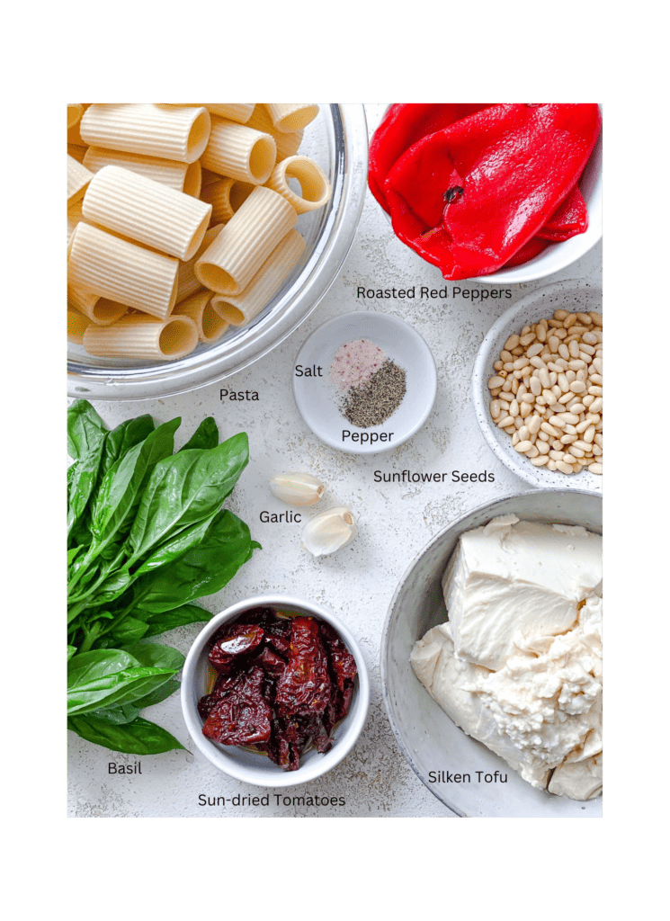 Red Pesto Pasta - Plant-Based on a Budget