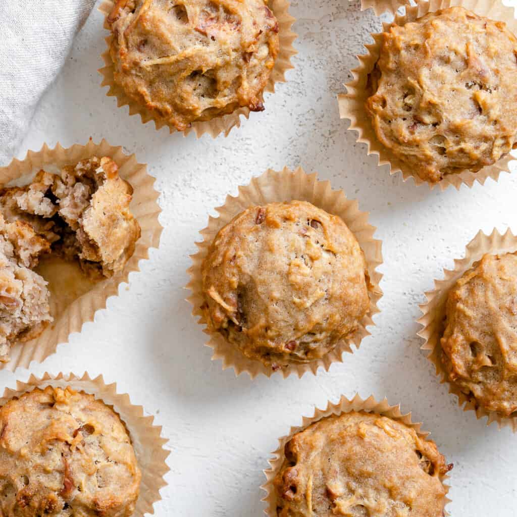 Easy Vegan Apple Muffins - Plant-Based on a Budget
