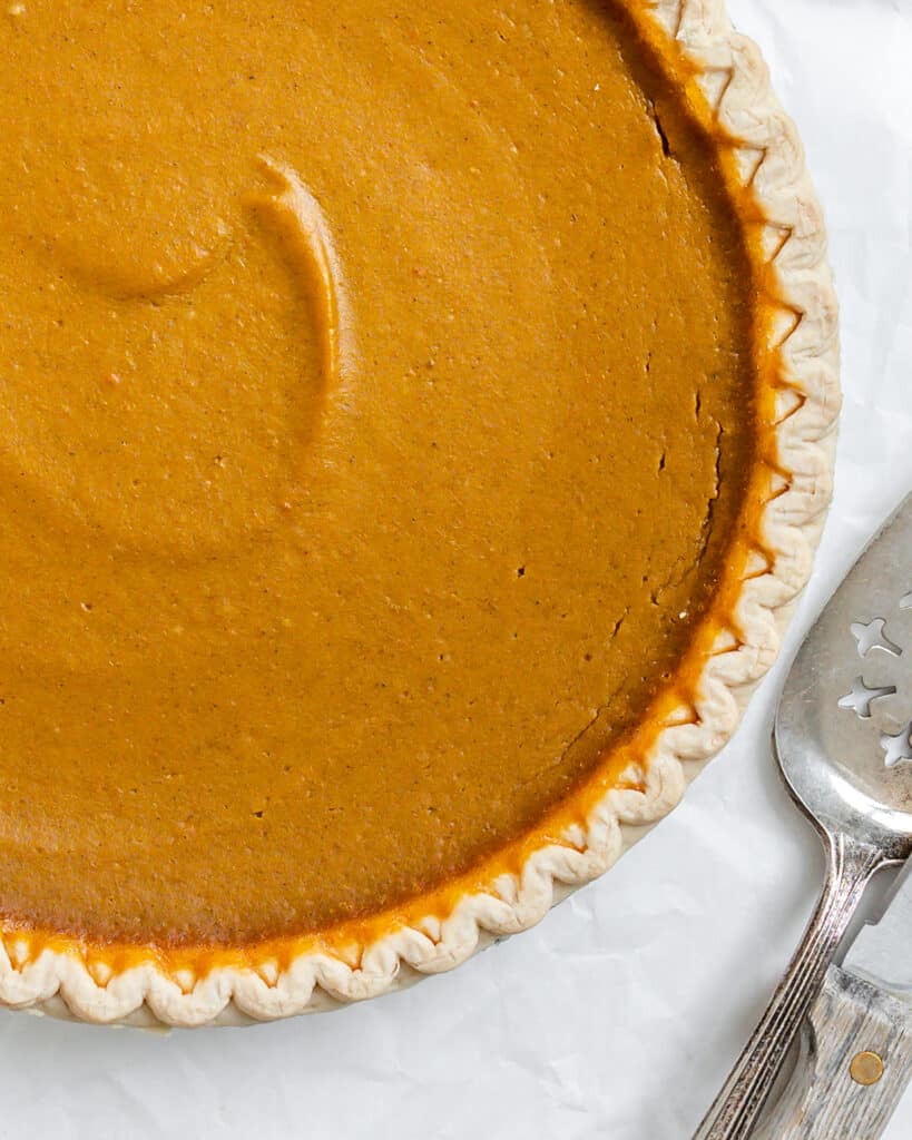 Easy Vegan Pumpkin Pie - Plant-Based on a Budget