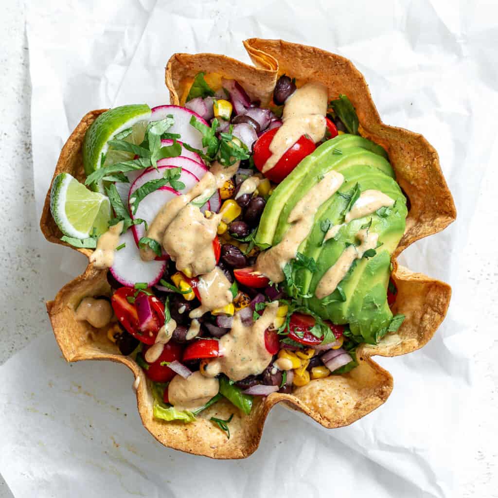 Vegan Taco Salad - Plant-Based on a Budget