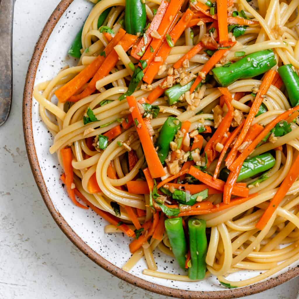 Easy Teriyaki Noodles - Plant-Based on a Budget