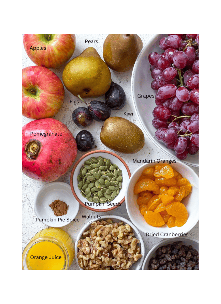 Healthy Thanksgiving Fruit Salad - Plant-Based on a Budget