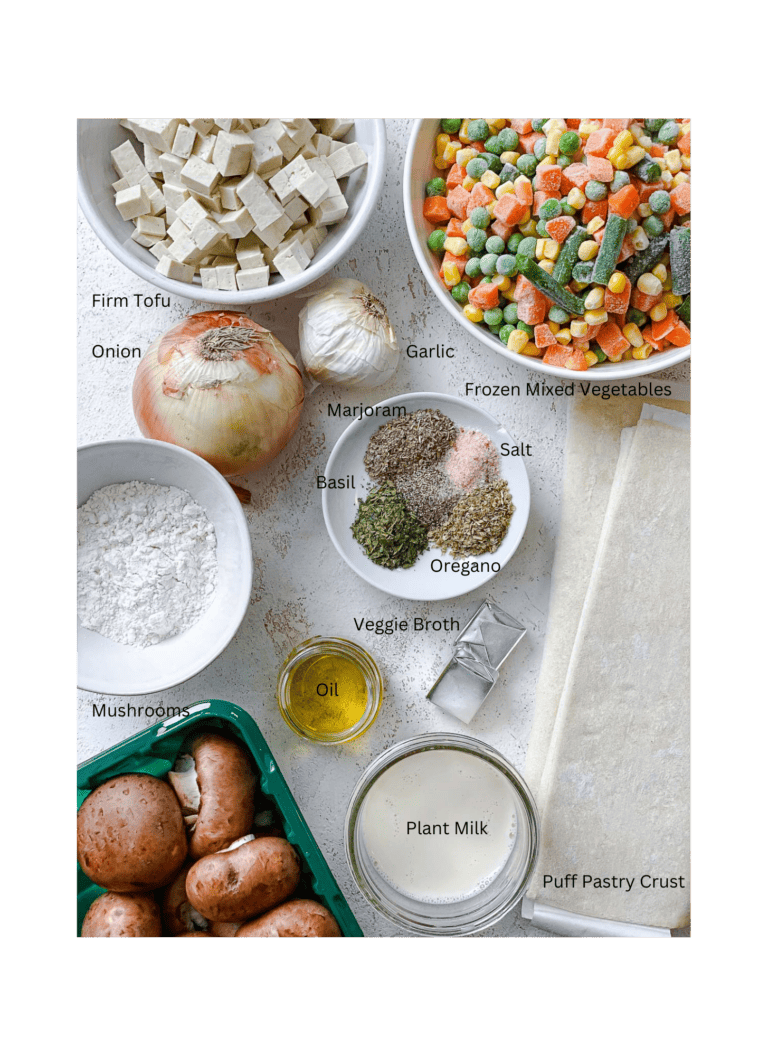 Mixed Vegetable Vegan Pot Pie - Plant-Based on a Budget
