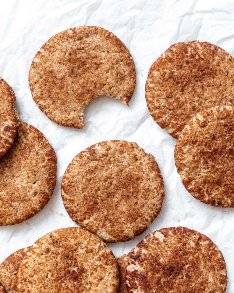 Easy Vegan Snickerdoodles - Plant-Based on a Budget