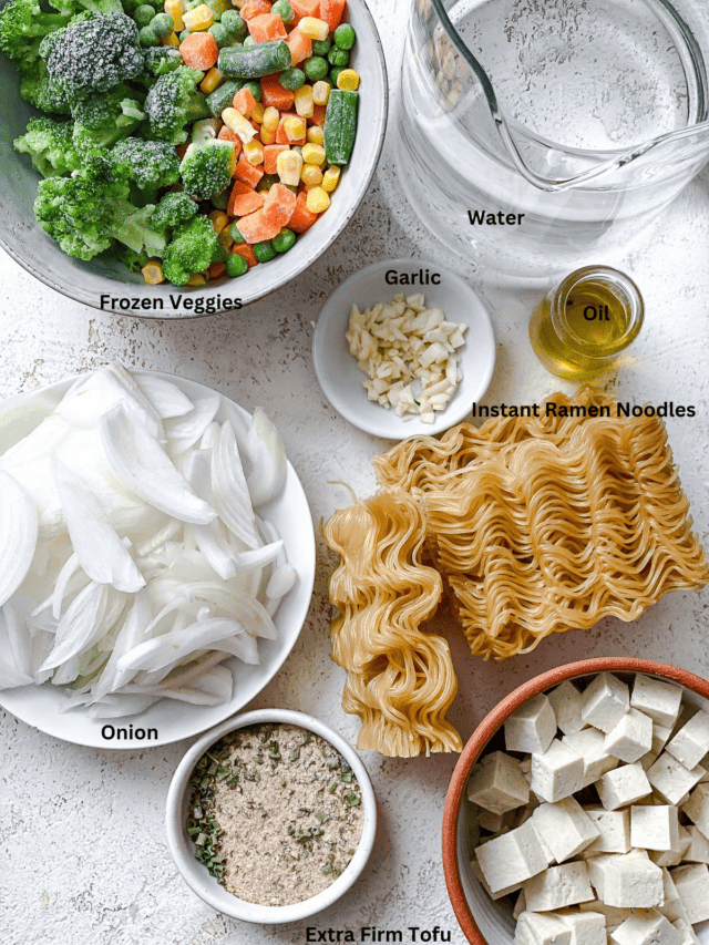 10-Minute Vegan Ramen [With Instant Ramen] - Plant-Based on a Budget