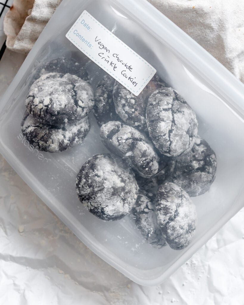 Vegan Chocolate Crinkle Cookies - Plant-Based on a Budget