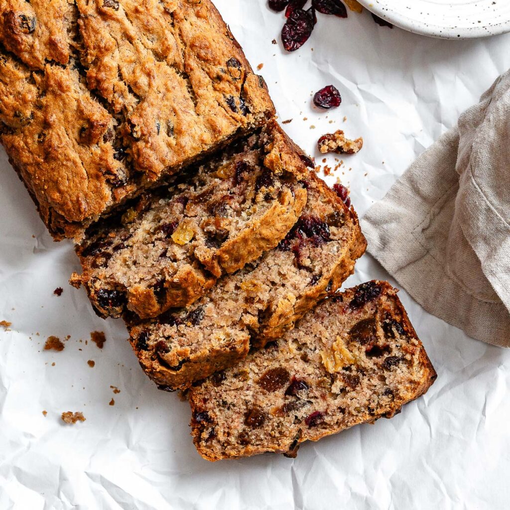Vegan Fruit Cake [Fruit Loaf] - Plant-Based on a Budget