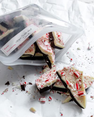 Vegan Peppermint Bark - Plant-Based on a Budget