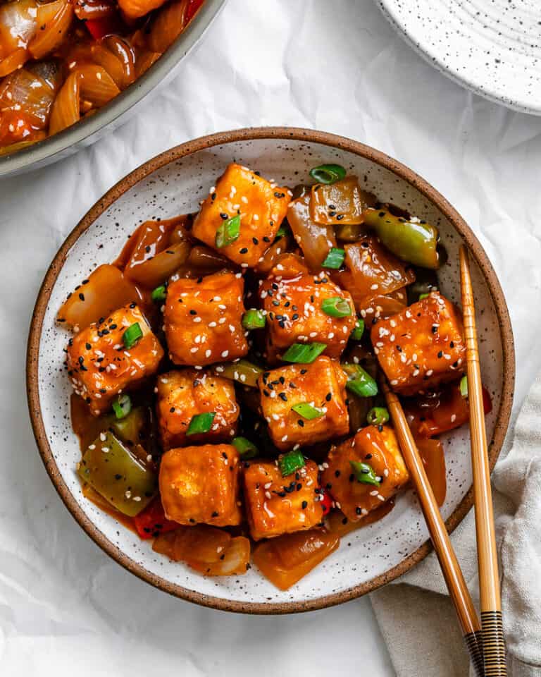 Sweet and Sour Tofu - Plant-Based on a Budget