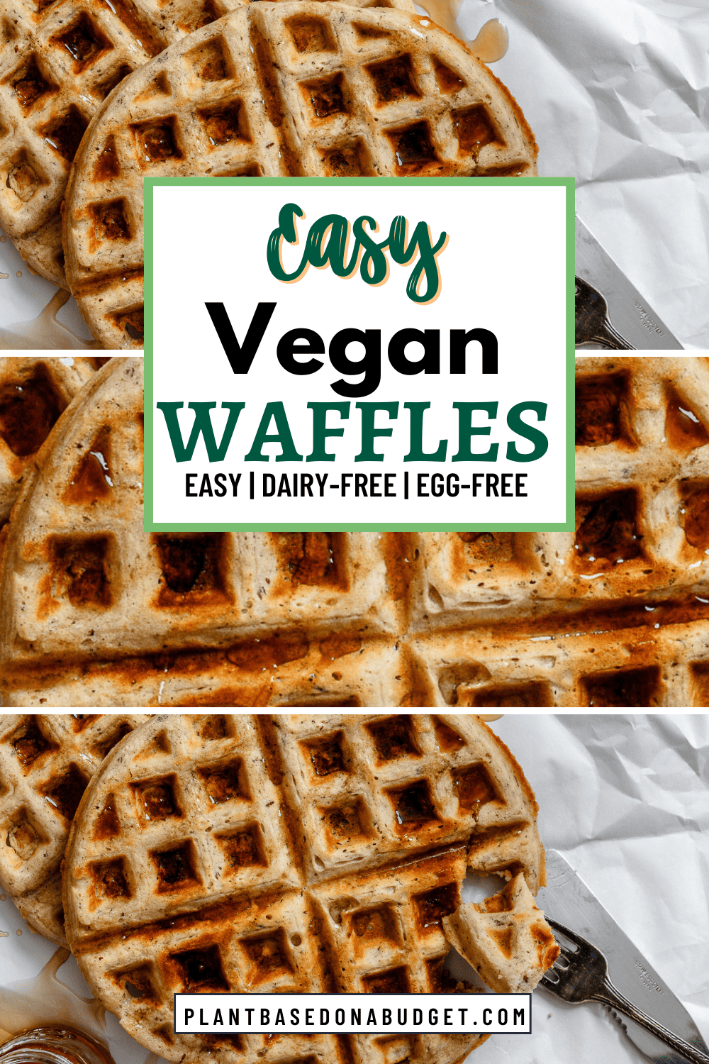 Vegan Waffles - Plant-Based on a Budget