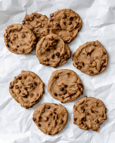 Chickpea Chocolate Chip Cookies - Plant-Based on a Budget