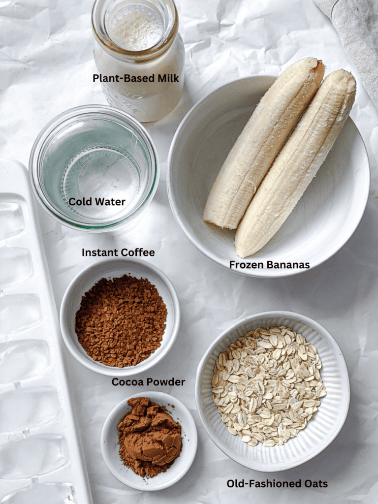 Coffee Smoothie - Plant-Based on a Budget