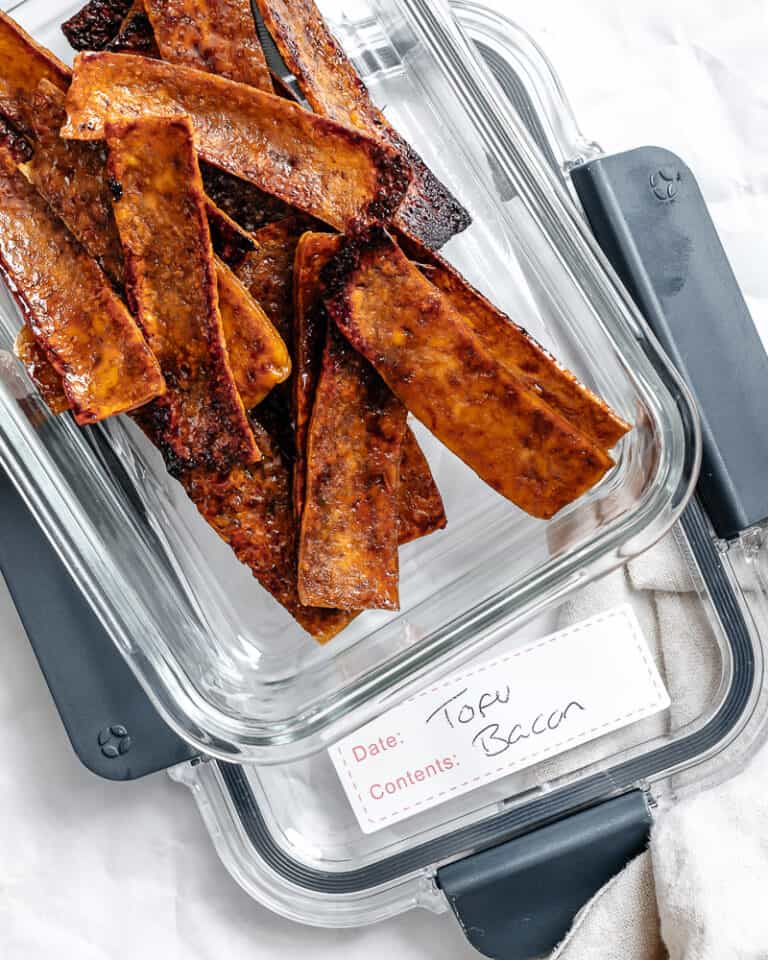 Vegan Tofu Bacon - Plant-Based on a Budget