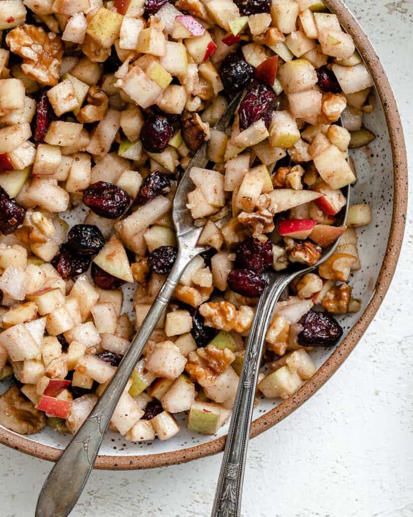 Chunky Charoset - Plant-Based on a Budget