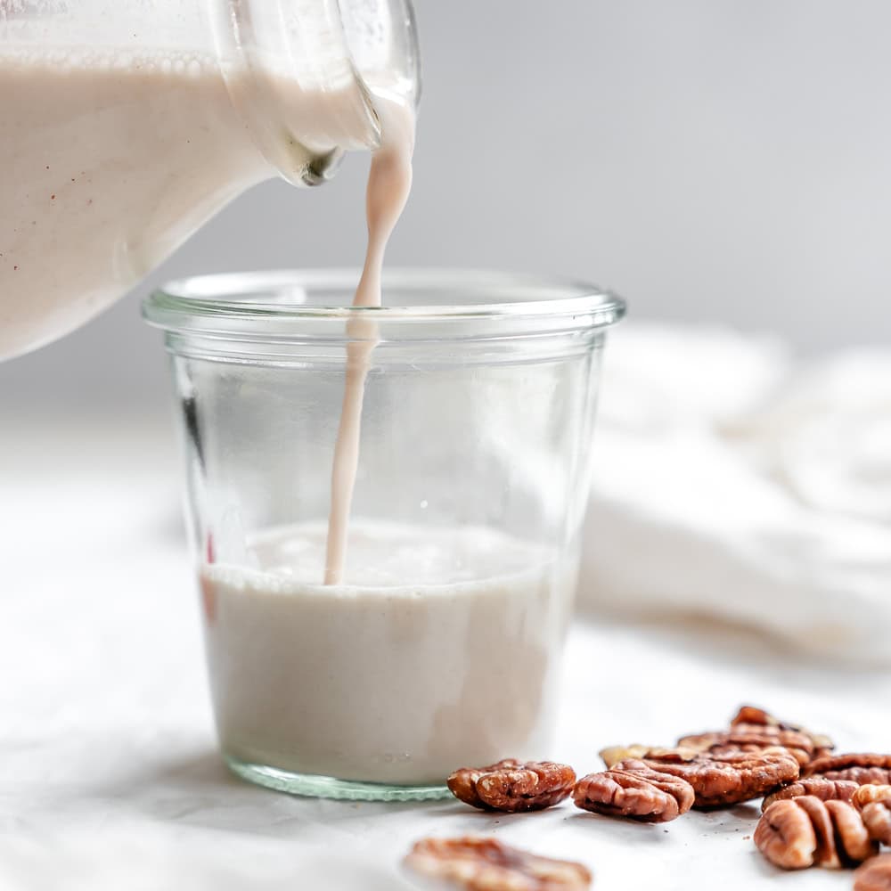 How To Make Pecan Milk - Plant-Based on a Budget